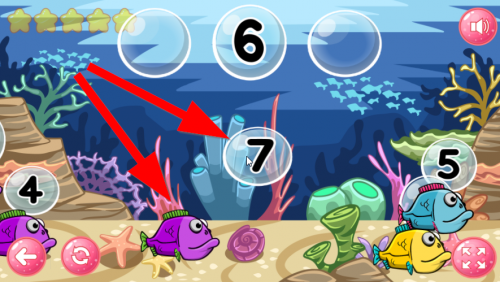 One More Than, One Less Than Fish Game – Numboodles