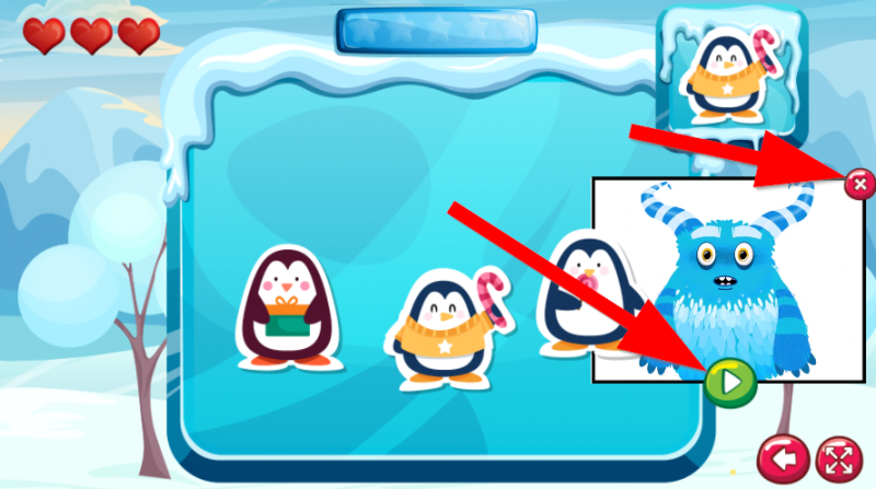 Penguin Match Game – Numboodles