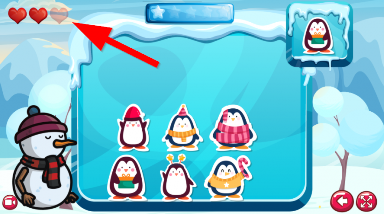 Penguin Match Game – Numboodles