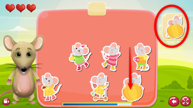 Mouse Match Level 1 – Numboodles