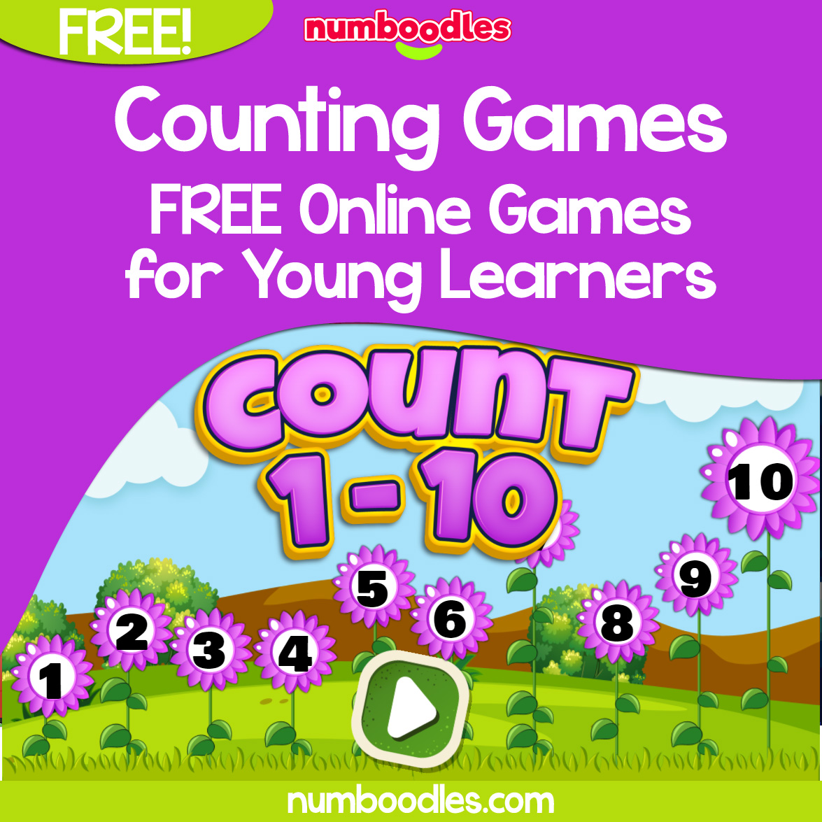 Count Along 1 – 10 – Counting Game for Preschoolers - Numboodles