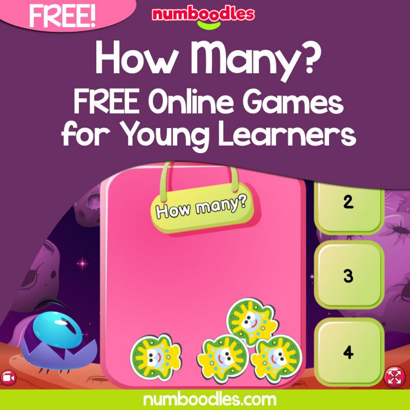 How Many Aliens? Counting Game 1 – 10 for Preschoolers – Numboodles