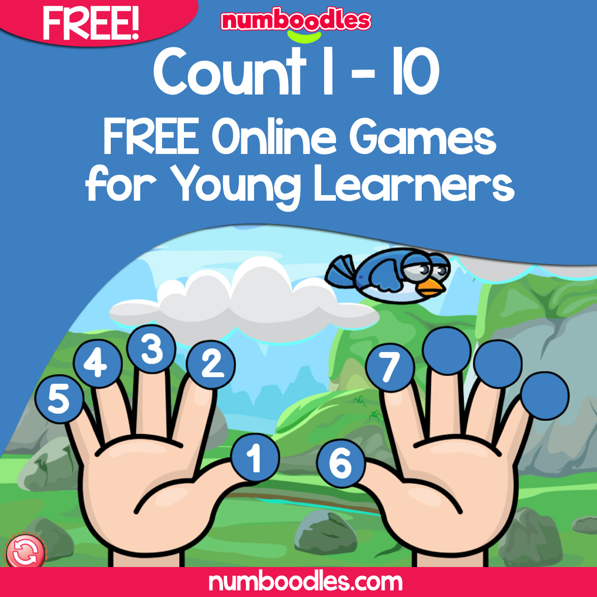 Finger Count 6 – 10 – Numboodles