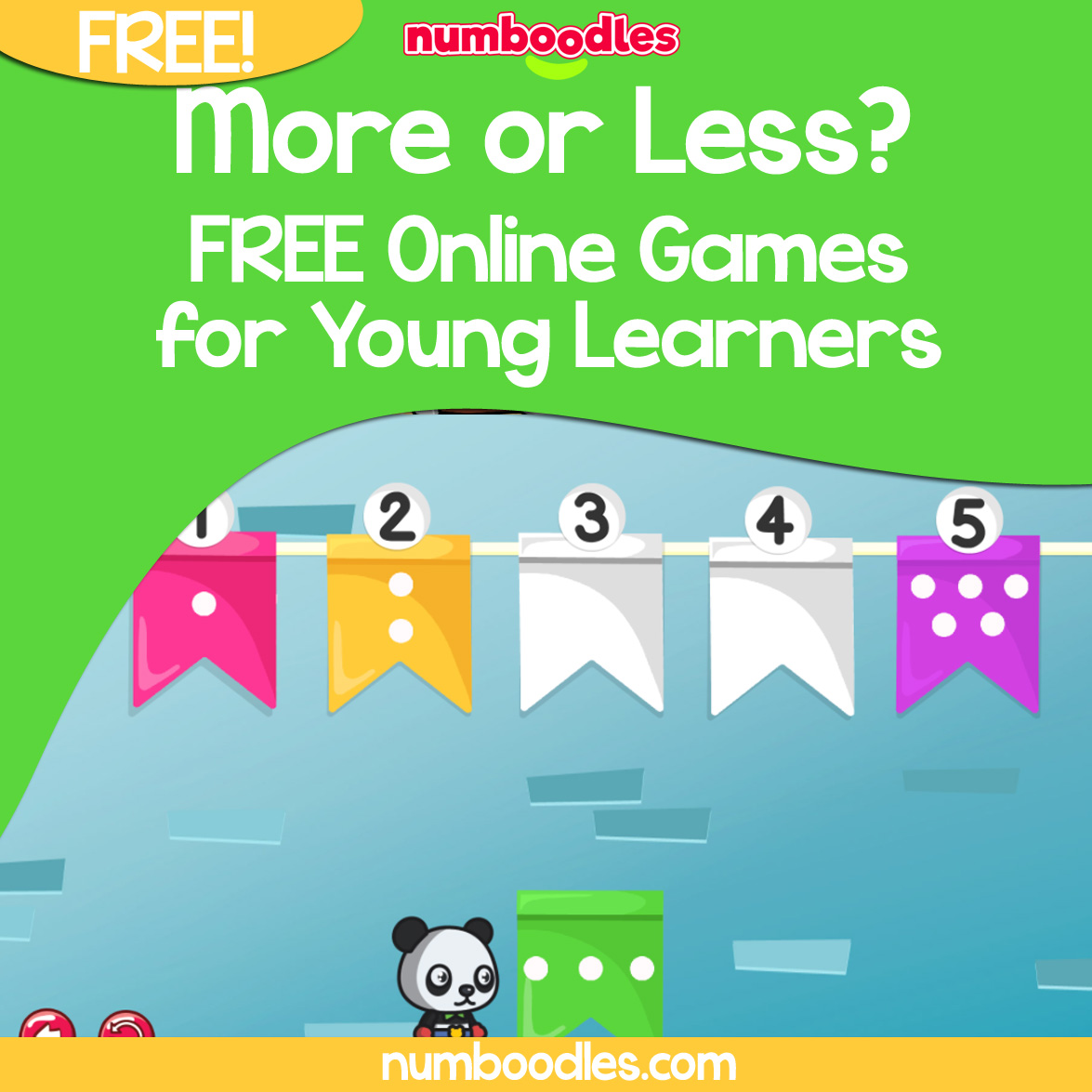 One More Game – Help Panda Find One More - Numboodles