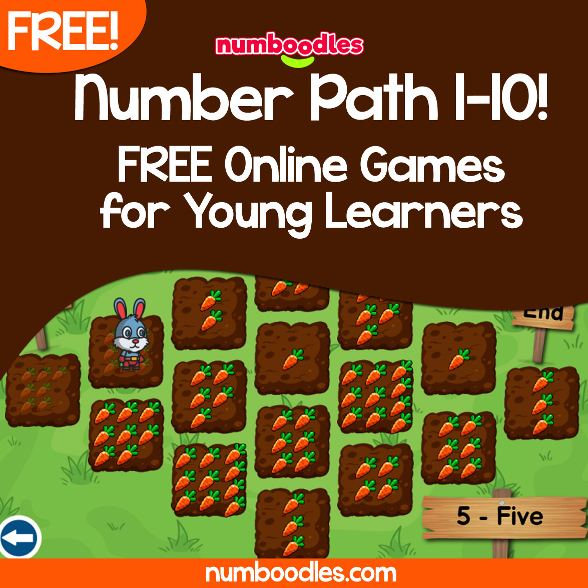 Number Path 1 – 10 – Numboodles