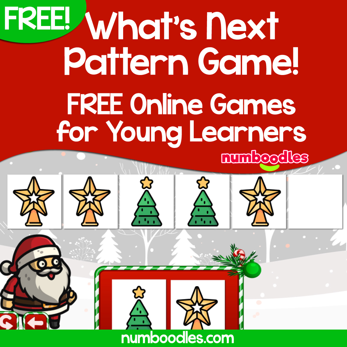 What’s Next – Christmas Patterning and Sequencing Game – Level 1 ...