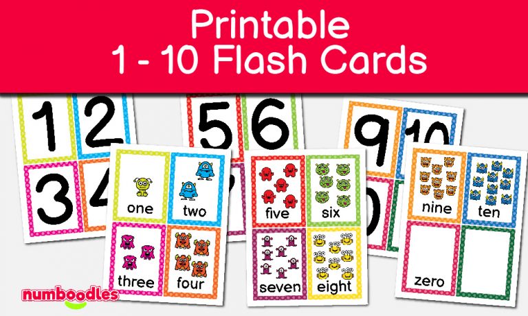How Many Aliens? Counting Game 1 – 10 for Preschoolers – Numboodles