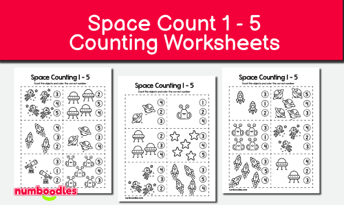 Finger Count – Superhero 1 – 10 – Numboodles
